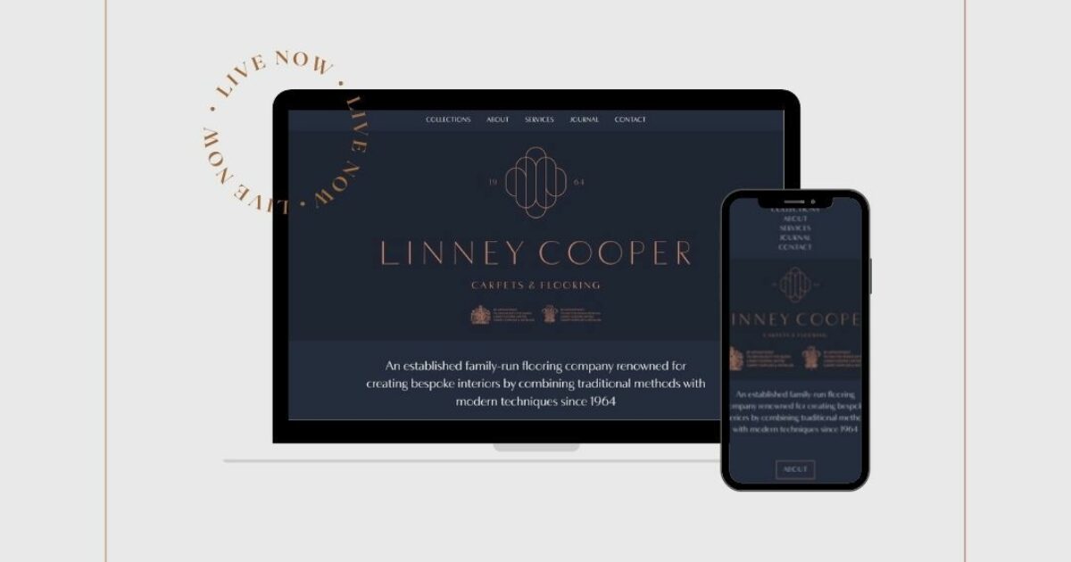 Announcing the launch of our new website and rebrand | Linney Cooper
