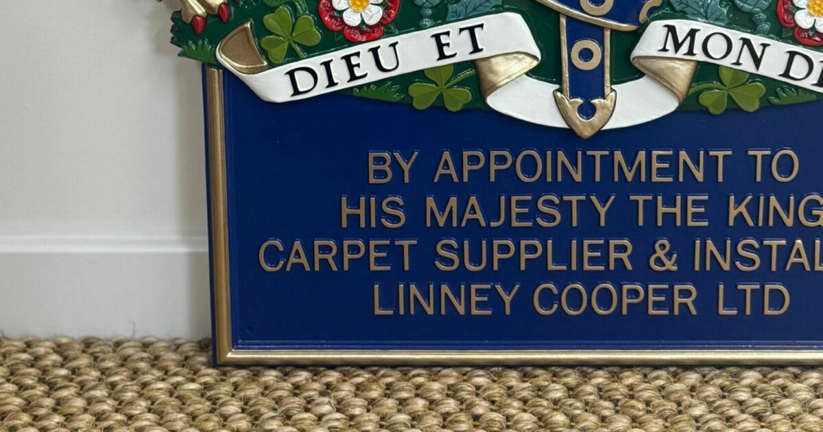 A Royal Honour: Linney Cooper Appointed as Flooring… | Linney Cooper